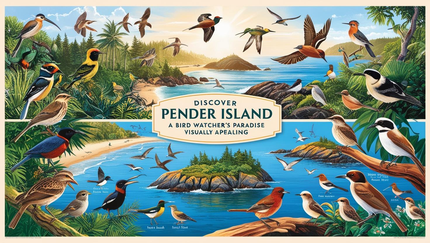 Discover Pender Island: A Bird Watcher's Paradise