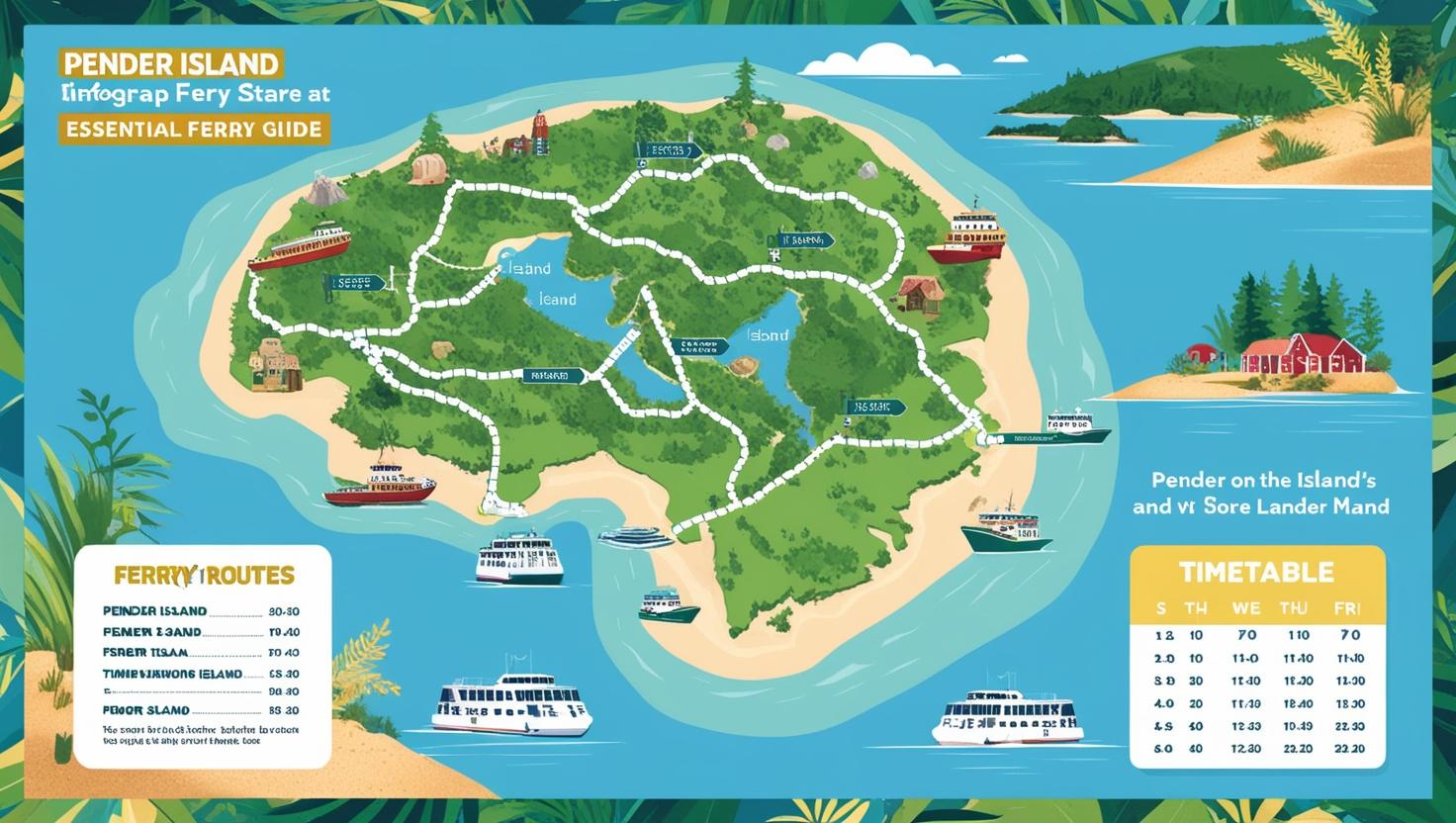 Navigating Pender Island’s Essential Ferry Guide